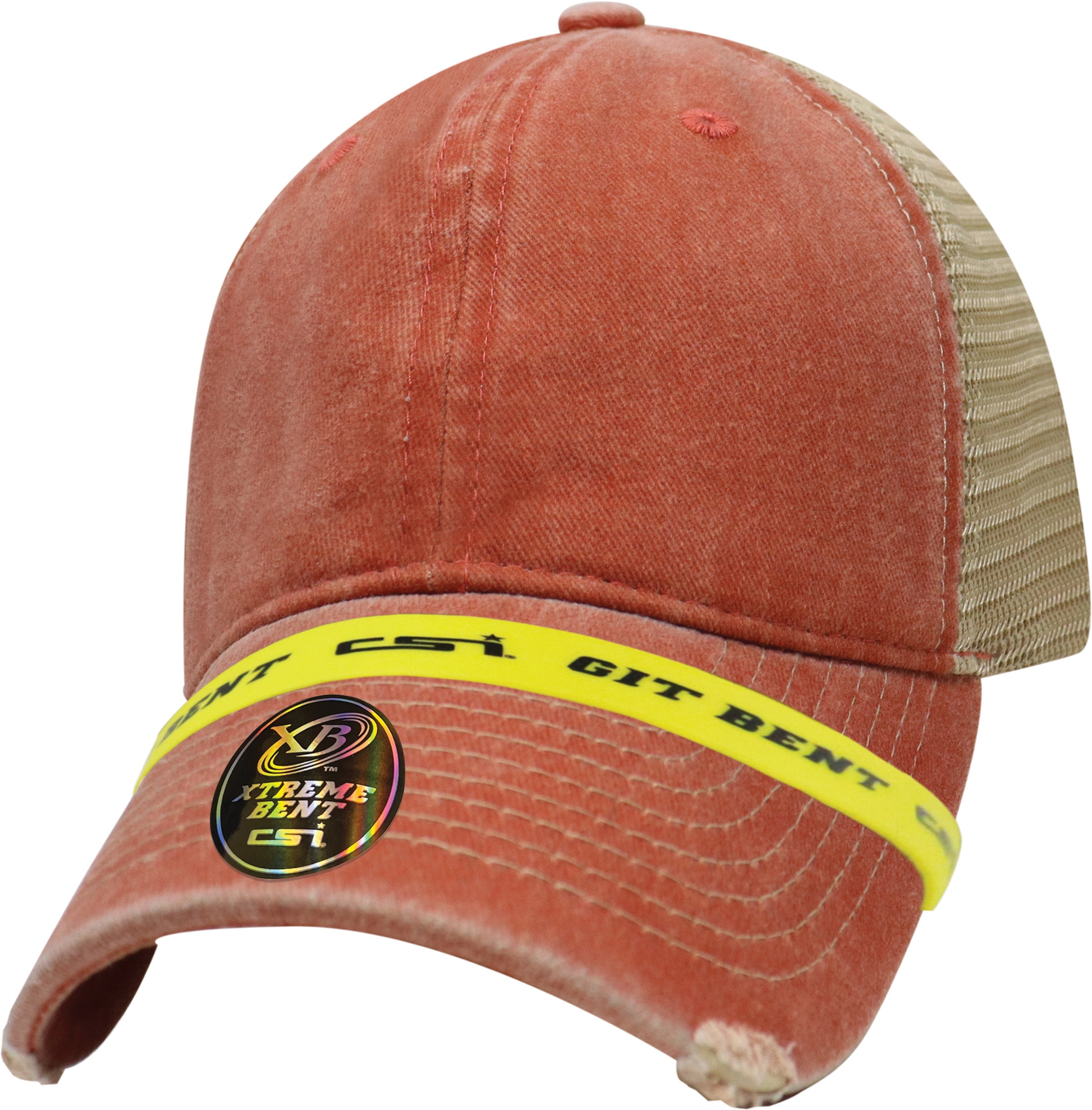 Xtreme Bent: Blank / Burnt Orange / Khaki – Capsmith Inc