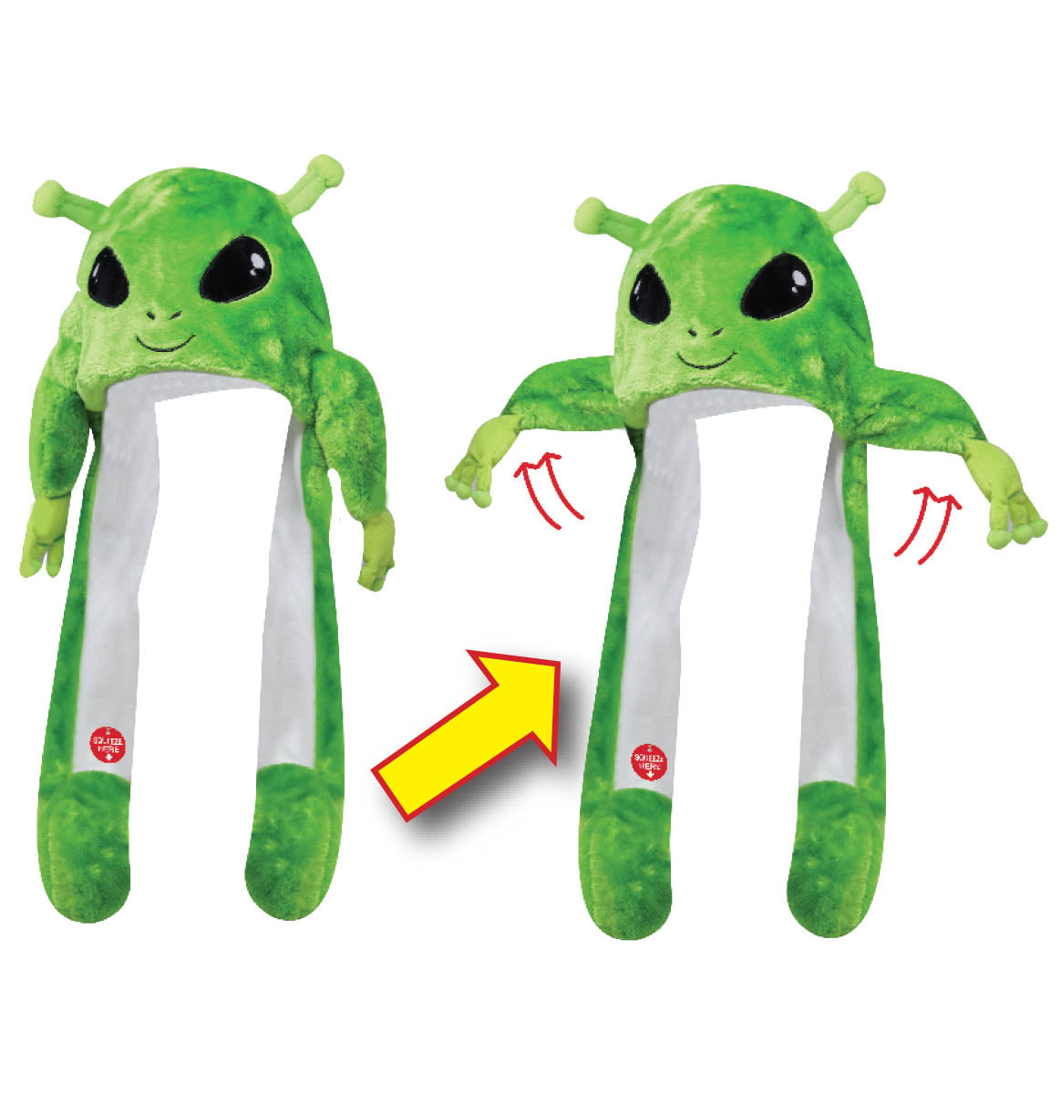 Action Big Eye Critter Caps: Alien – Capsmith Inc