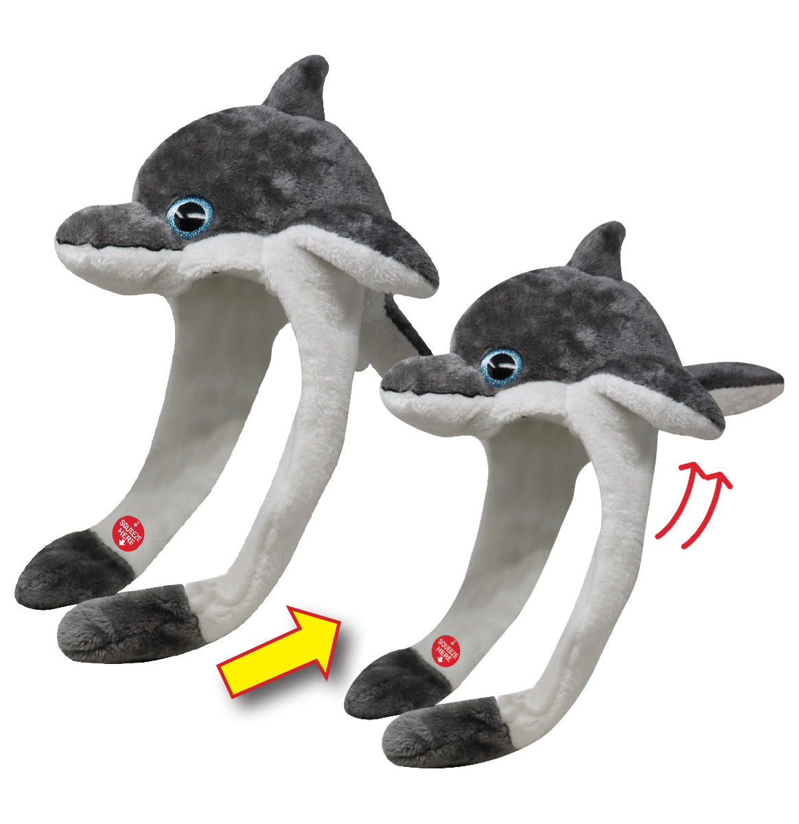 Action Big Eye Critter Caps: Dolphin – Capsmith Inc