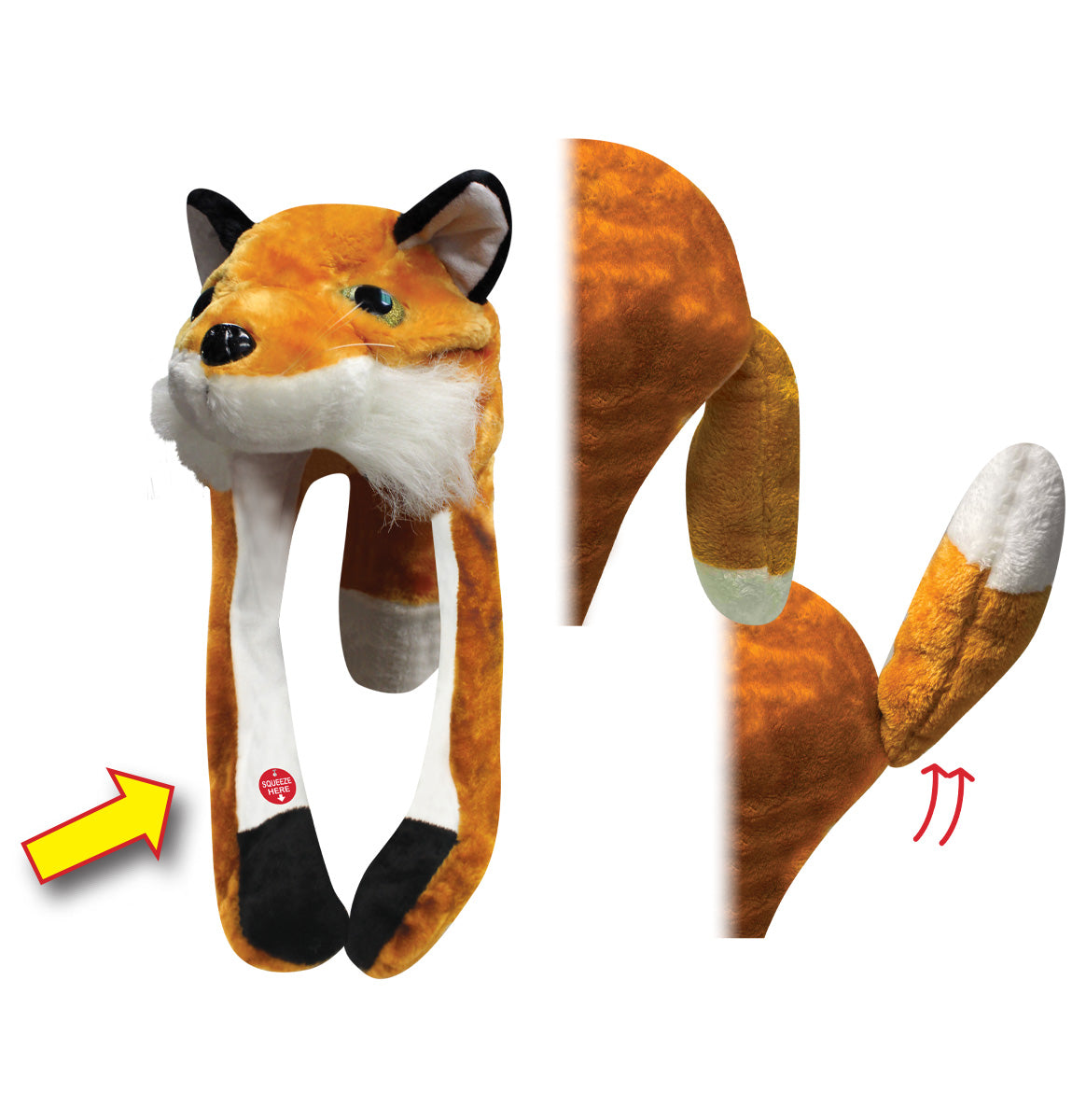 Action Big Eye Critter Caps: Fox – Capsmith Inc