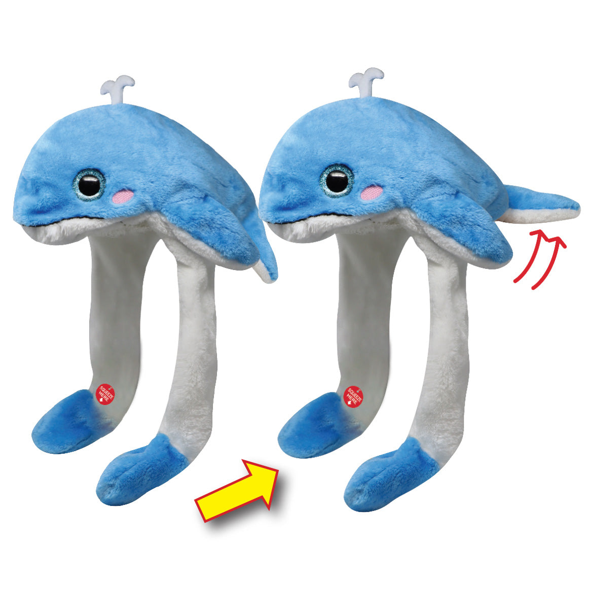 Action Big Eye Critter Caps: Whale – Capsmith Inc