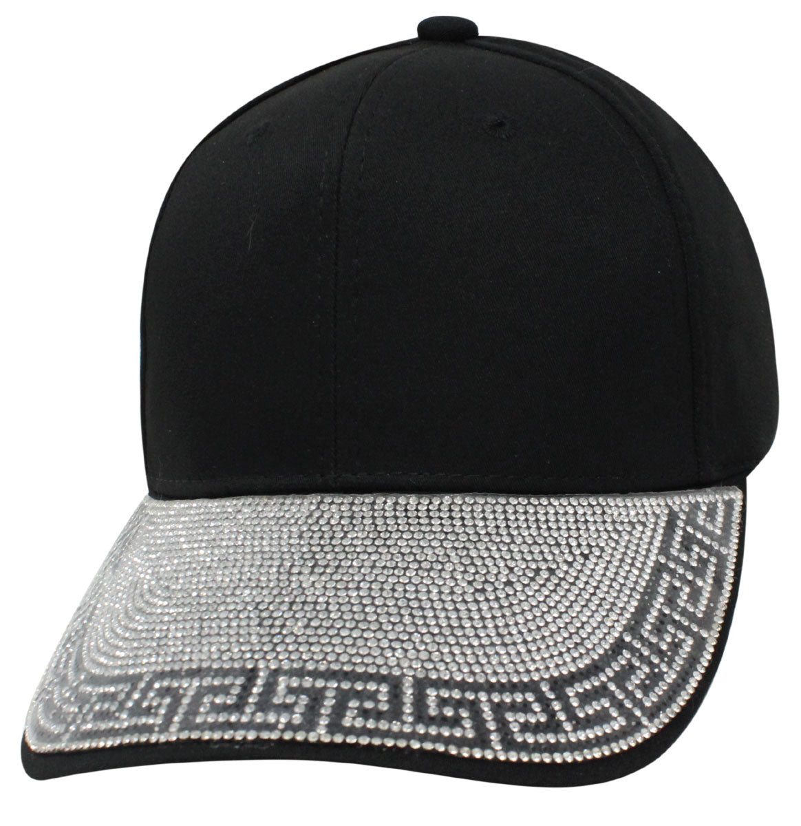 Black Bling Aztec Bill Rhinestone Cap – Capsmith Inc