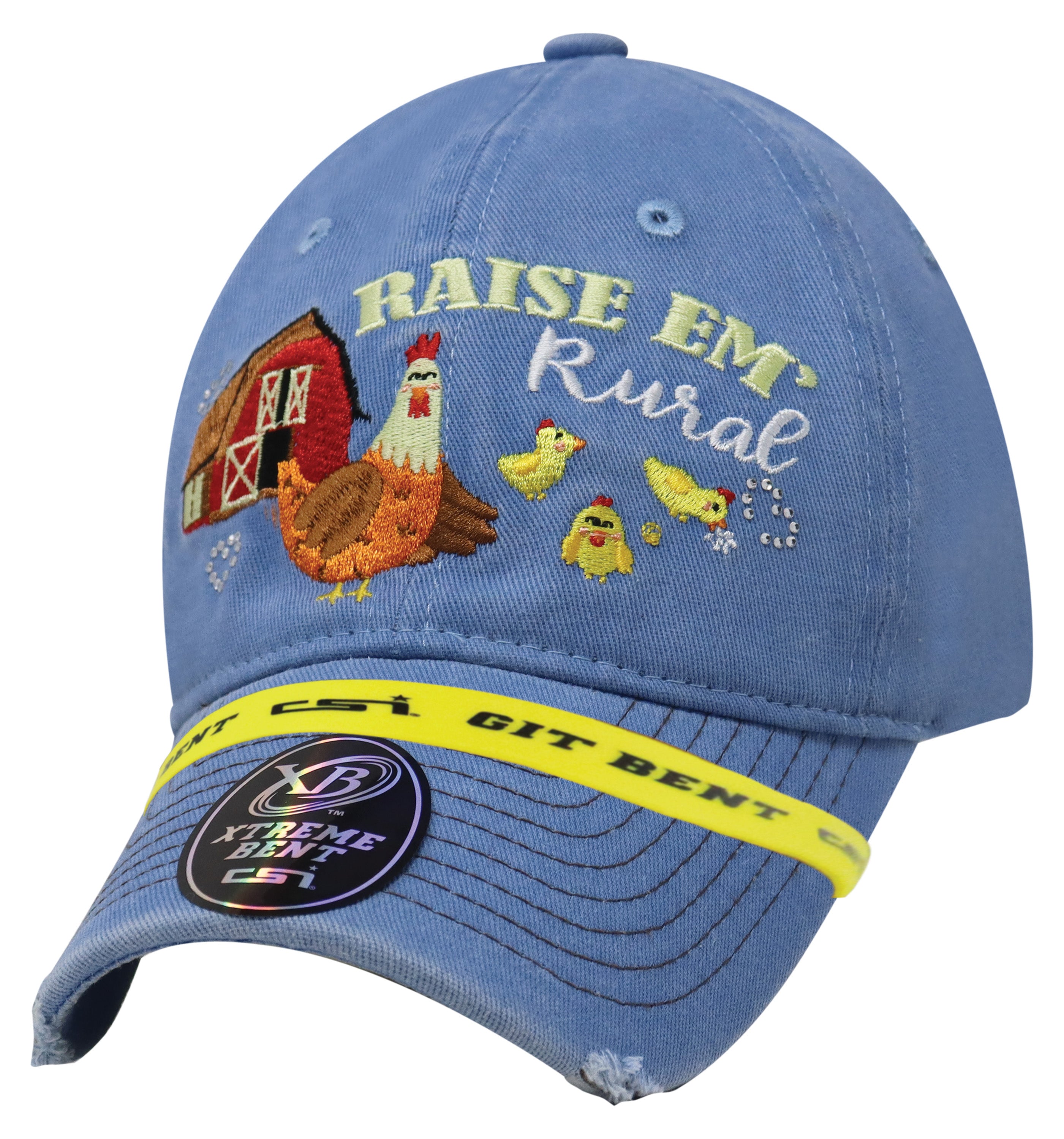 Xtreme Bent: Raise Em Rural Chickens – Capsmith Inc