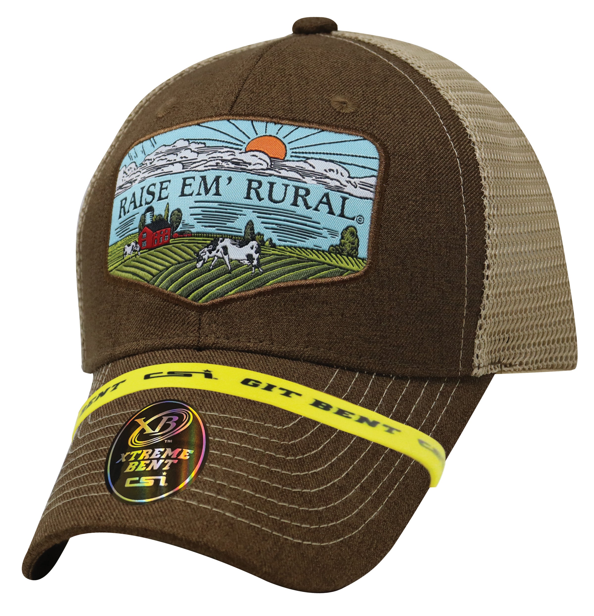 Xtreme Bent: Raise Em Rural Woven – Capsmith Inc