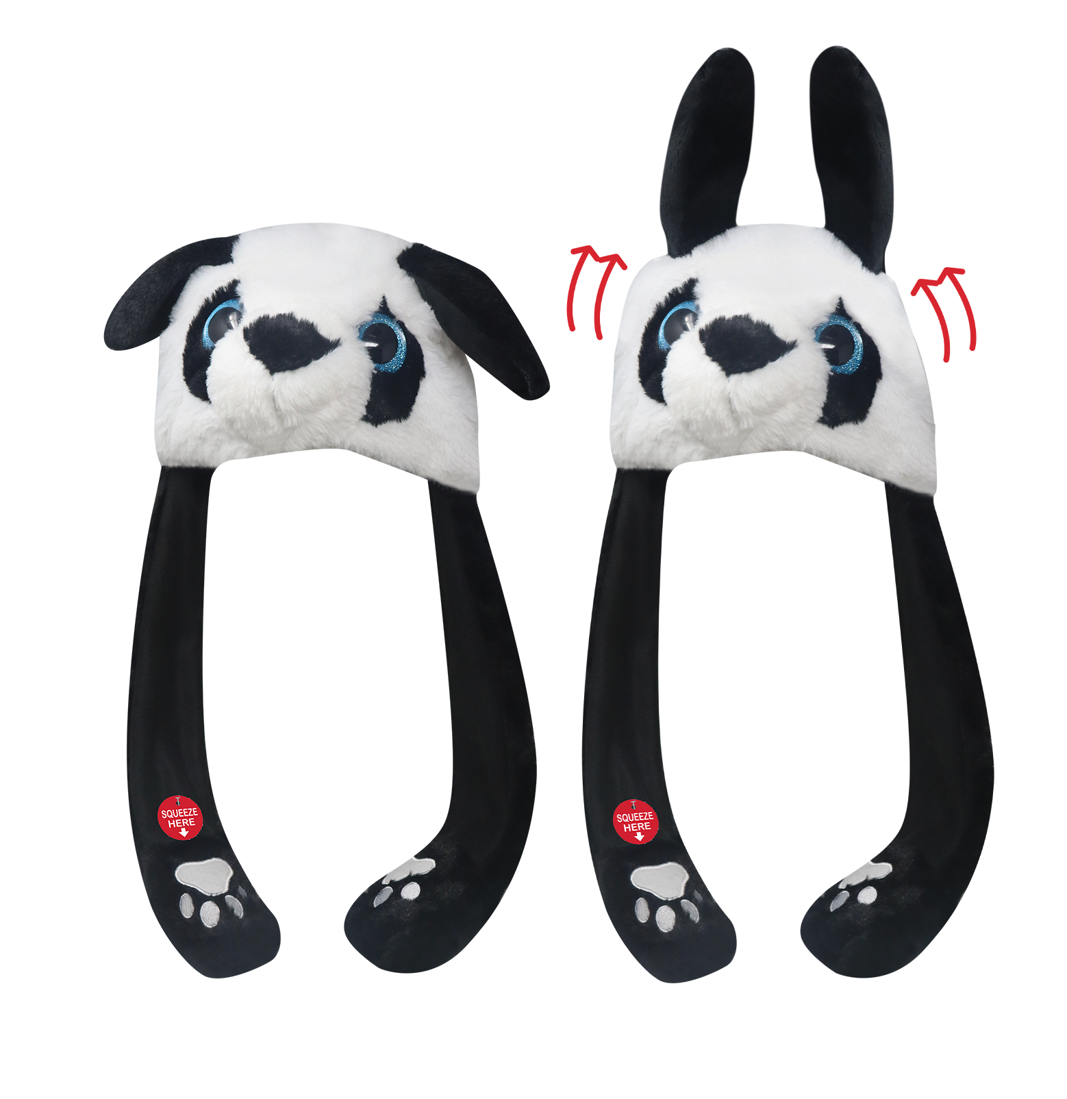 Action Big Eye Critter Caps: Panda – Capsmith Inc