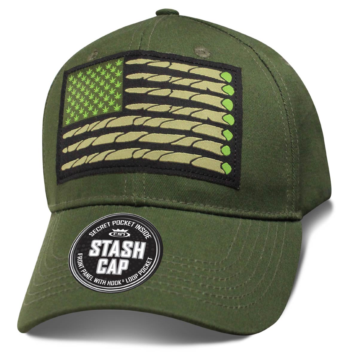 USA Flag High Stash Cap – Capsmith Inc